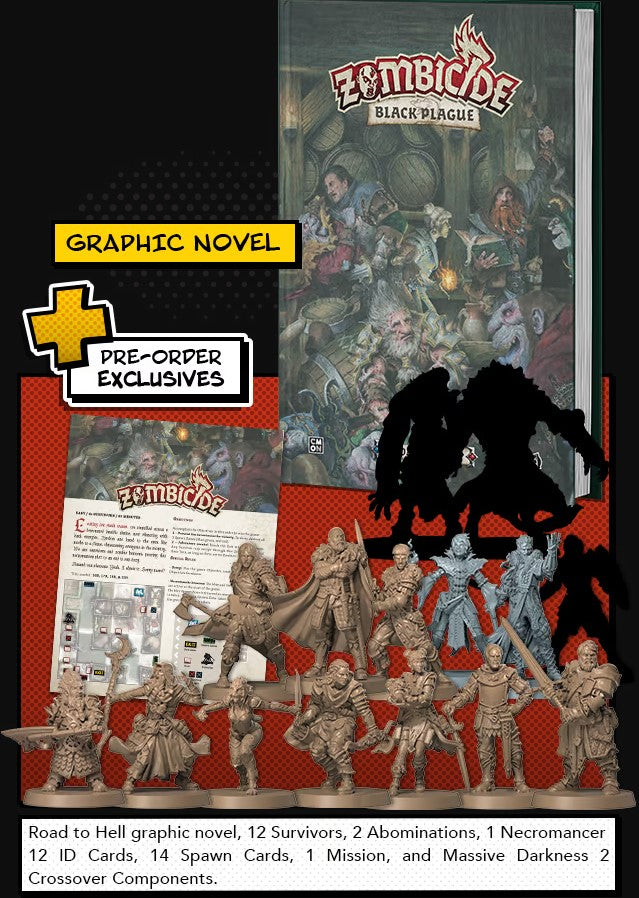Comic Book Extras - Volume 2 - Zombicide Black Plague - Road to Hell ...