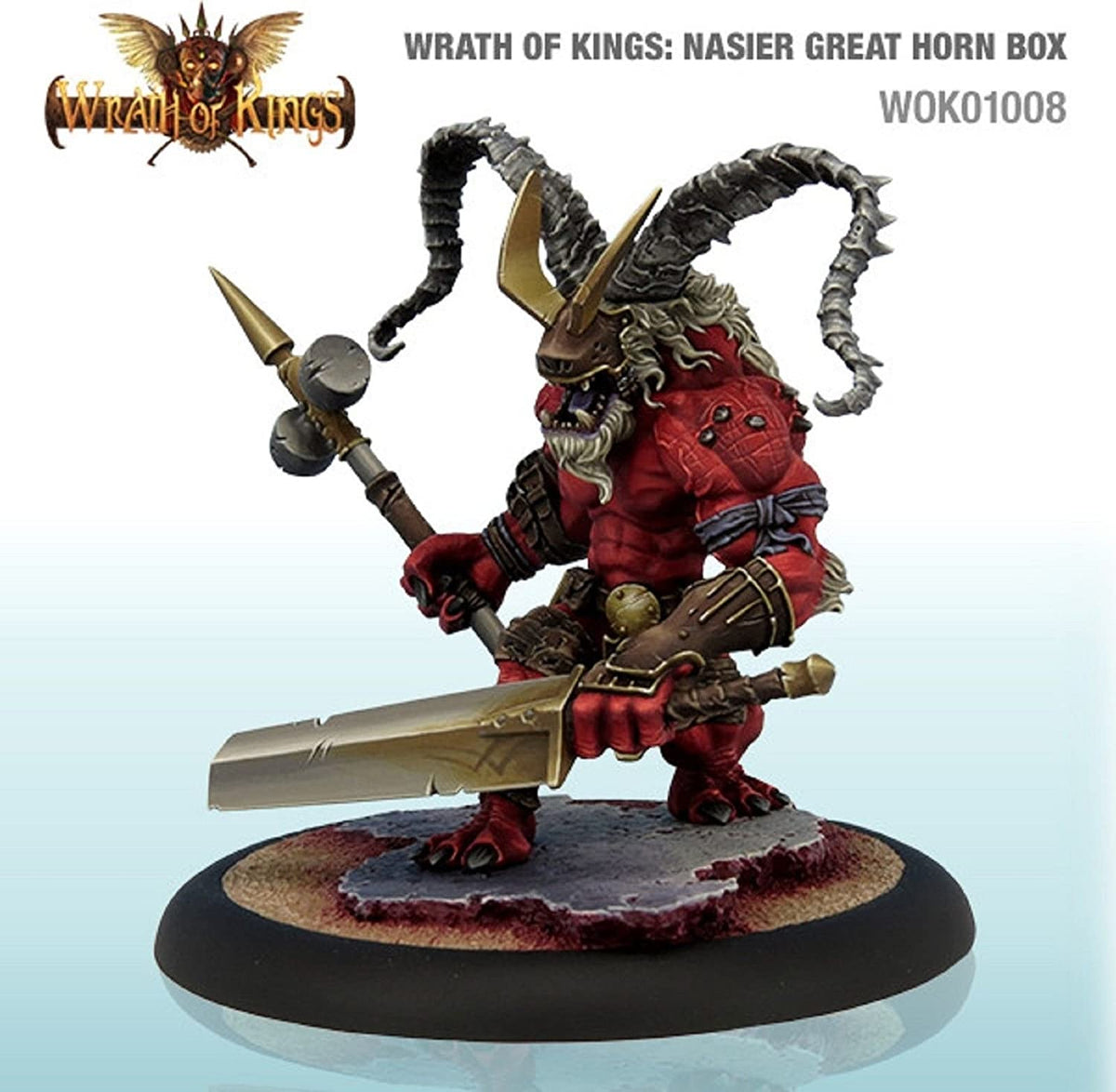 Wrath of Kings: Nasier Great Horn Box – Knucklebones Games & Hobby