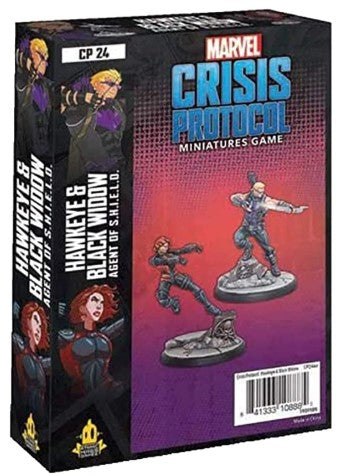 Marvel: Crisis Protocol - Hawkeye & Black Widow Agents of S.H.I.E.L.D ...
