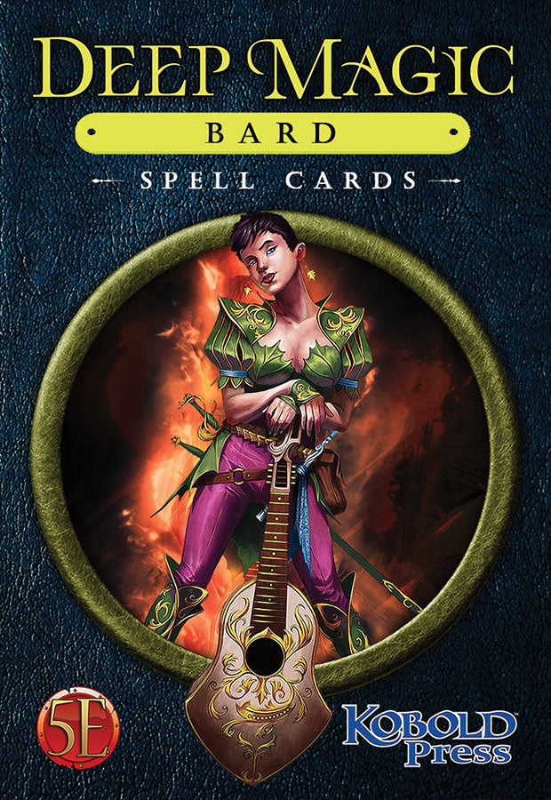 Deep Magic Spell Cards: Bard (5E) – Knucklebones Games & Hobby