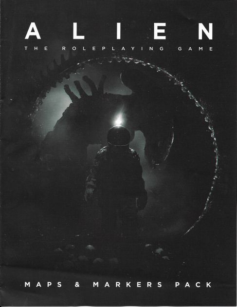Alien RPG: Maps & Markers Pack – Knucklebones Games & Hobby