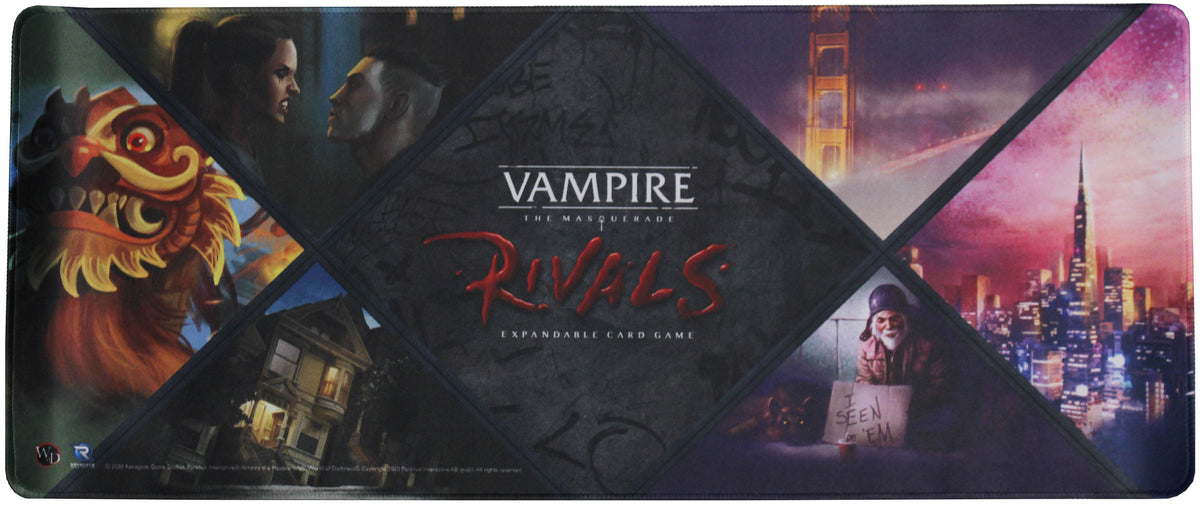 Vampire The Masquerade Rivals ECG: playmat – Knucklebones Games & Hobby